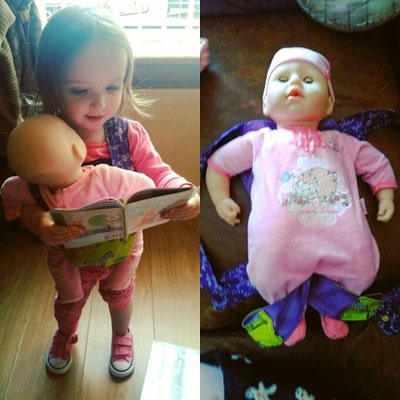 MADE TO ORDER Tiny Mini Magic Baby Waldorf Cuddle Doll, Waldorf Doll ...