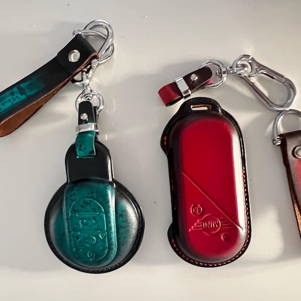MINI Cooper 2025 Countryman Leather Key Fob Cover Case Stylish ...