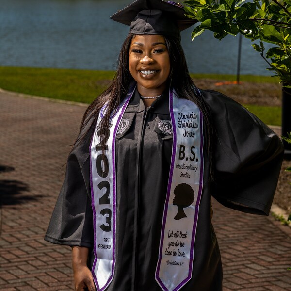 Custom Graduation Stole; Graduation Sash; Graduation Stole; - Etsy