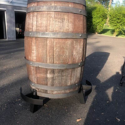 Whiskey Barrel Foot Rest and Riser barrel Not Included - Etsy