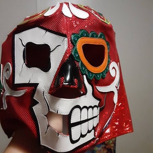 WOLVE Wrestling Mask Luchador Costume Wrestler Lucha Libre | Etsy
