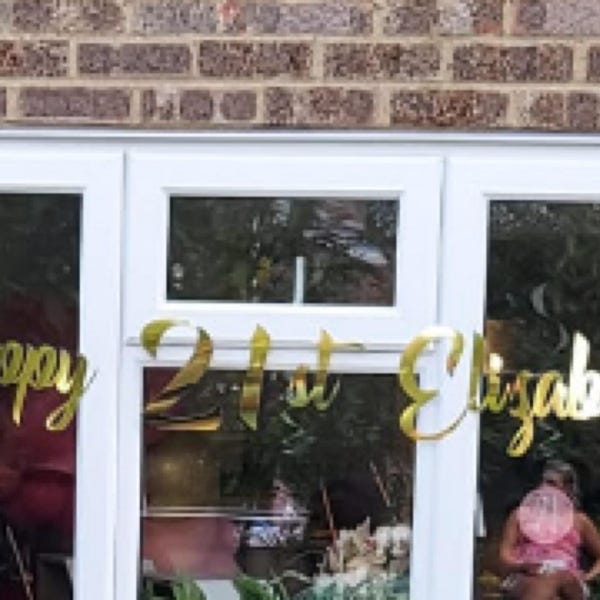 Personalised Happy Retirement Banner Party Decoration. Custom Banner in ...