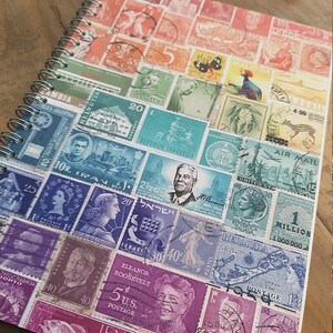 Pocket Address Book Postage Stamp Print A-Z Index Book | Etsy UK