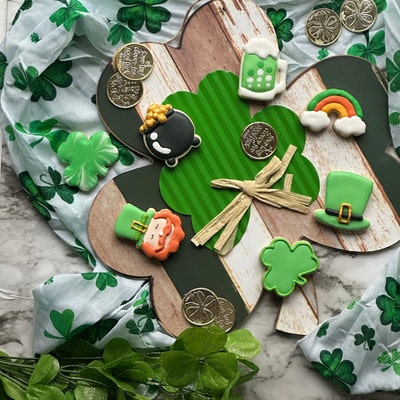 St. Patrick's Day Cookie Cutters Set of 6 - Etsy