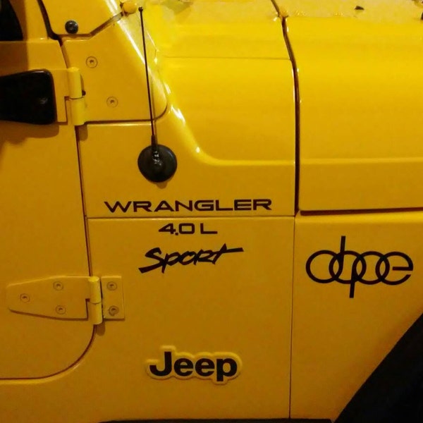 6.5" DOPE Emblem Vinyl Decal Stickers Audi Style A4 A5 A6 Q5 Q7 R8 RS ...