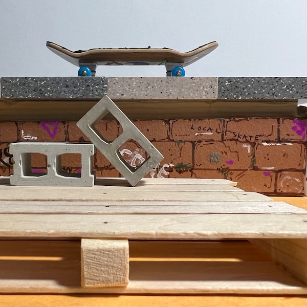 Miniature Concrete Blocks Made of Cement - Premium Quality - 1/12 Scale ...