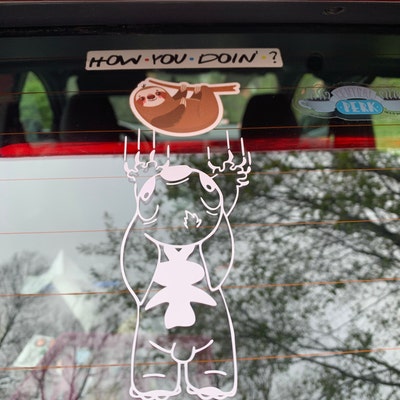 Scratching Stitch Vinyl Decal/sticker - Etsy