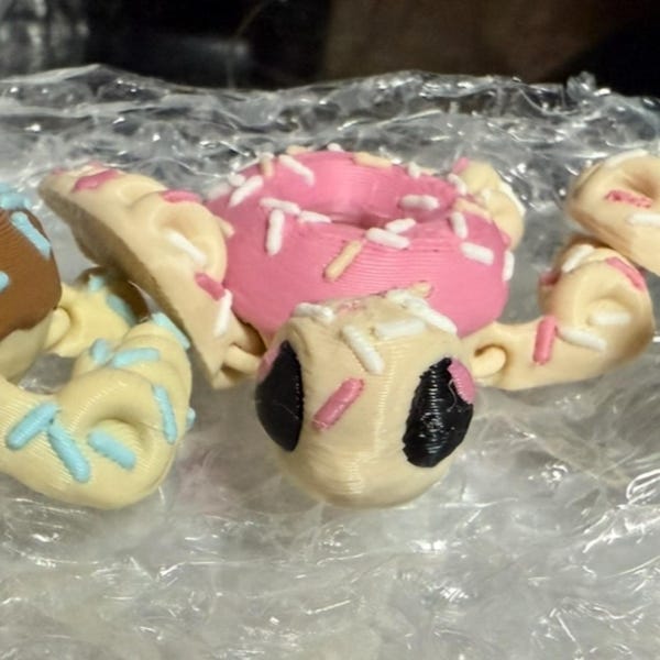 Mini Grinch, Articulated, Flexible Fidget Sensory Toy, 3D Printed, Mini ...