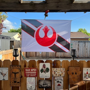 Custom Double Flagpole Table Desk Flag With Stand - Etsy