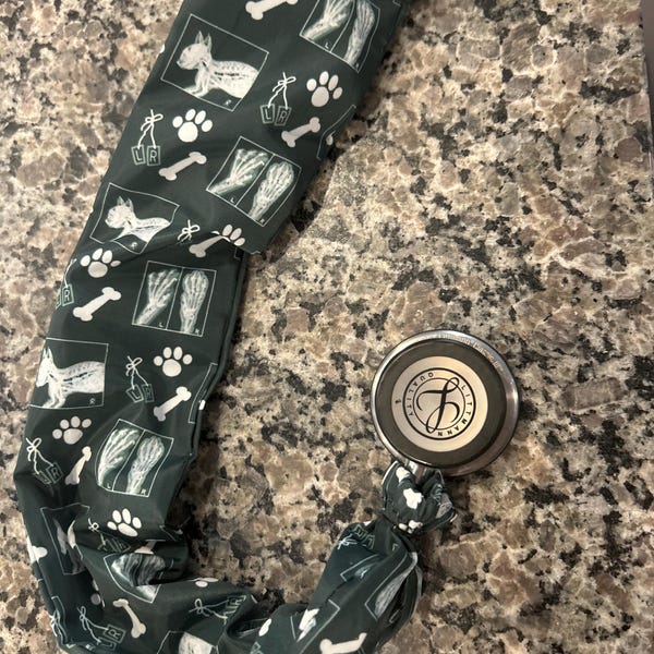 Jet Black 5.5" Bandage Scissors for Veterinary Technician Vet Tech Nurse by Vettechstuff. - Etsy