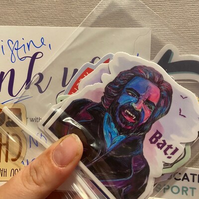 Laszlo bat Sticker - Etsy