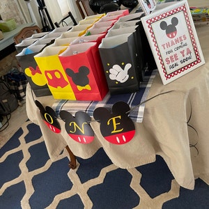 Mickey Mouse Party Signs Instant Download Mickey Mouse Party Signs ...