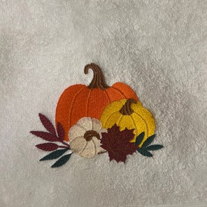 Pumpkin Embroidery Design, Fall, Autumn Machine Embroidery File ...