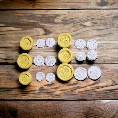 Silicone Mold, Ancient Greek Coin Replica, Athena and Nike, Shield ...