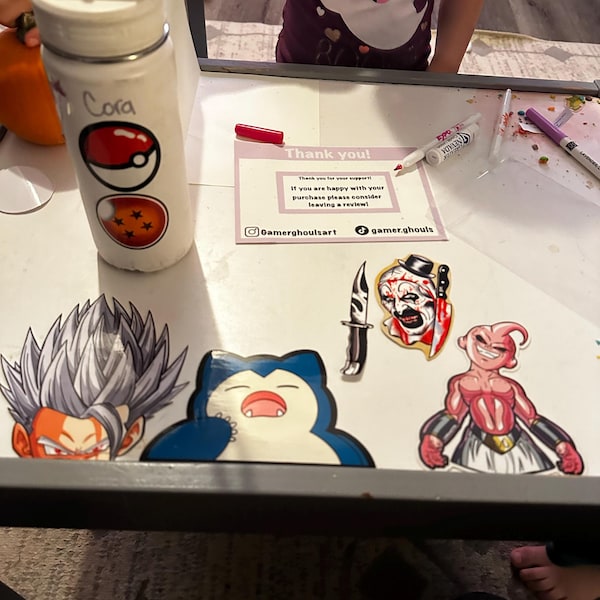 Kid Buu Vinyl Decal Sticker - Etsy