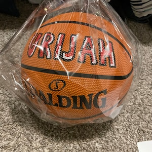 Personalized Standard Size Basketball Custom Hand Painted Basketball ...