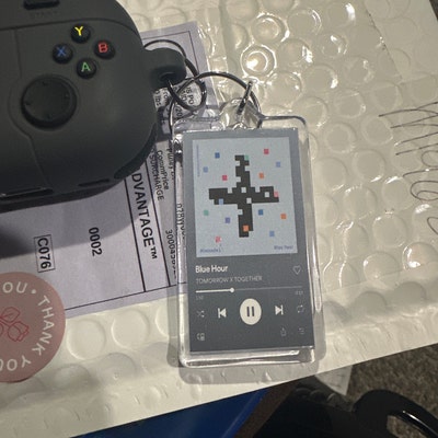 Spotify Song Plaque Keychain Custom Key Chain Add Charm Gummybear Heart ...