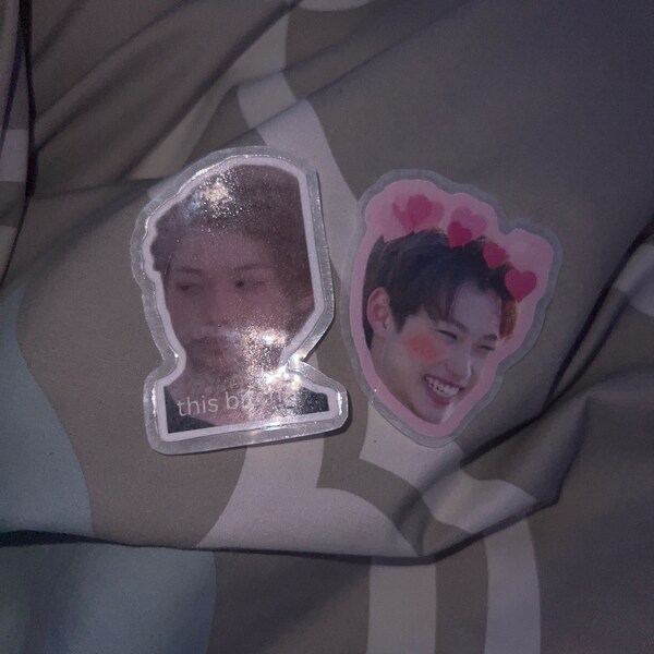 Handmade Ateez Meme Sticker Grab Bag Wooyoung Sticker Ateez San Sticker ...