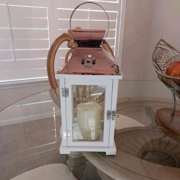 Personalized Memorial Lantern | in Memory of Lantern | in Memory ...