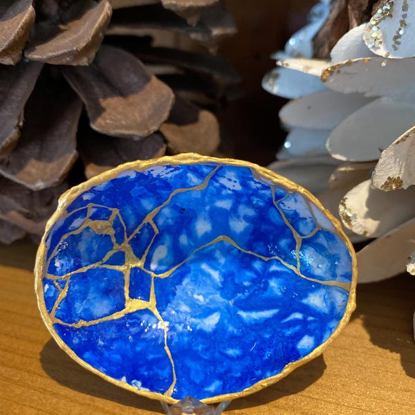 Kintsugi Egg, Custom-created Gift of Encouragement, Love, Sympathy, and ...