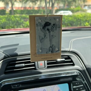 Hanging Car Photo Frames Rearview Mirror Hanging Accessory - Etsy