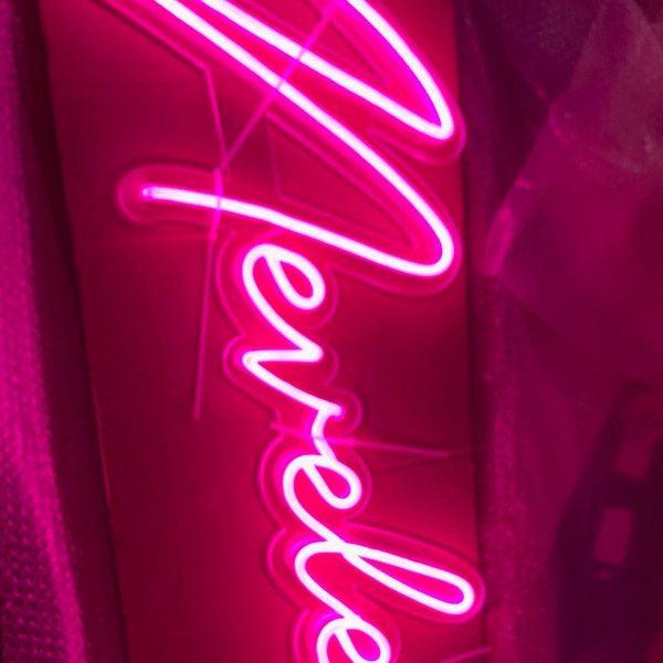 Neon Name Sign | Neon Sign, Custom Neon Sign, Neon Sign Bedroom, LED ...