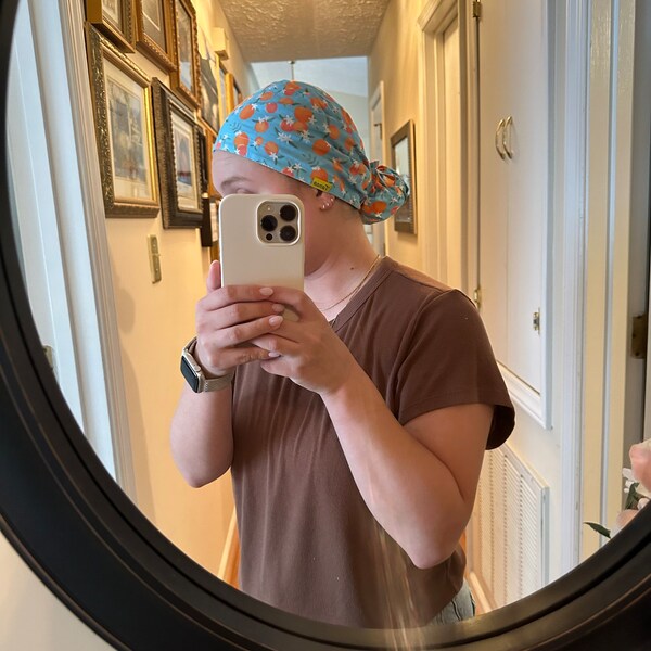 Pink Halloween Scrub Caps for Women, Pumpkin, Jack O Lantern , Bats ...