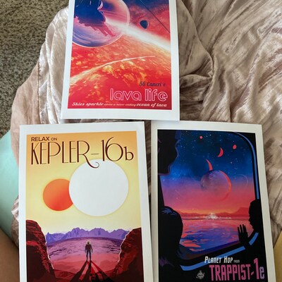 NASA Posters: Exoplanet Series, Complete Collection - Etsy
