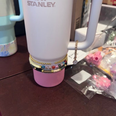 Cowgirl Hat Straw Topper Retro Western Straw Buddy Pink Cowgirl Cup ...