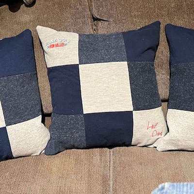 Patchwork Memory Pillow - Etsy