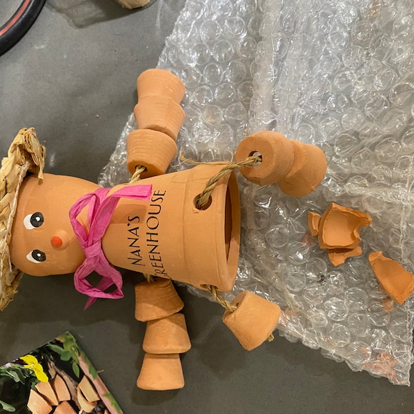 Personalised Garden Robin on Spade Handle, Mothers Day Gift Idea, Mum ...