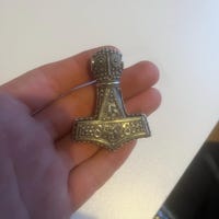 Large Kai's BEARD/HAIR Gossamer BEAD Silver (made by Viking Kristall ...