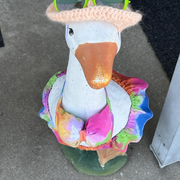 Best Dressed Goose Geese Clothes Outfit 25-27" LARGE Christmas Dress ...