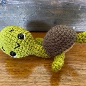 PATTERN: Shell the Baby Sea Turtle Amigurumi Sea Turtle Pattern ...