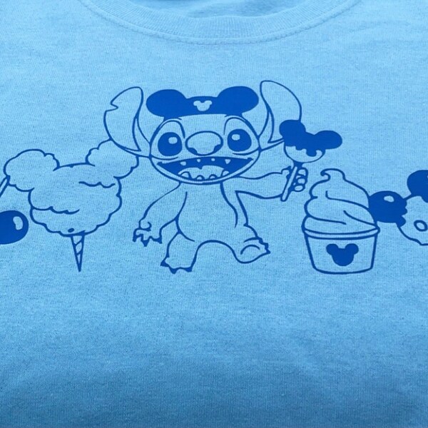 Stitch Disneyland Snacks SVG , Cut File Silhouette - Etsy
