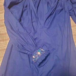 Ladies' Elizabethan Embroidered White Linen Partlet Blouse - Etsy