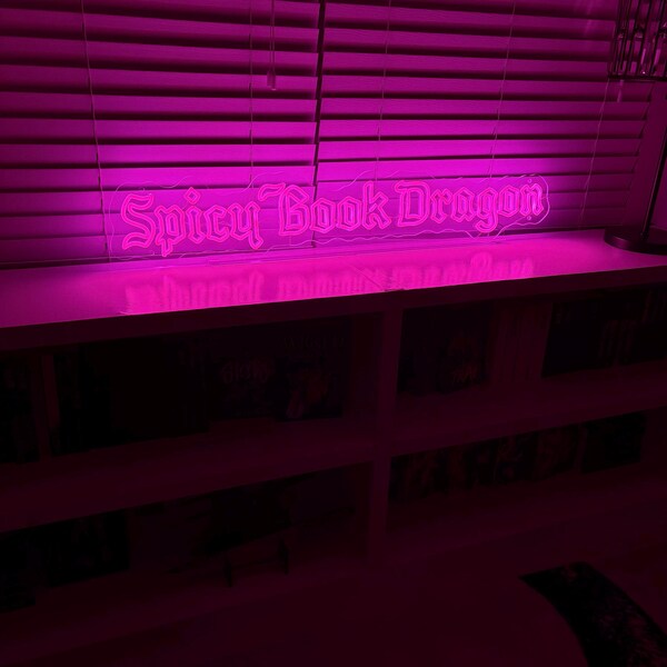 Custom Gothic Name Neon Sign,old English Name Neon Sign, Custom Name ...