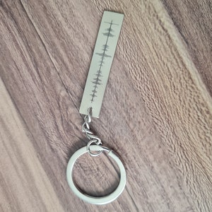 Sterling Silver Name Key Chain Name Keychain Signature - Etsy