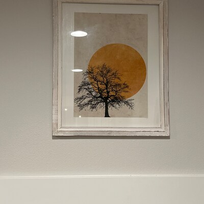 Neutral Bird Flock Silhouette Print, Minimalist Nordic Art Print ...