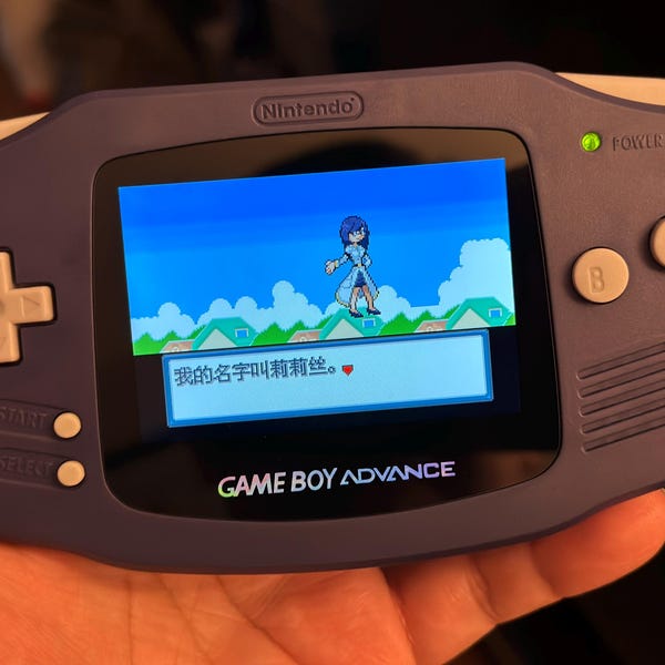 Clear Black Gameboy Color Console OLED Touch Screen GBC Game Boy - Etsy