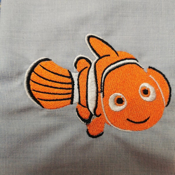 Embroidery Design NEMO Fish 3 Sizes Pes Hus Jef - Etsy