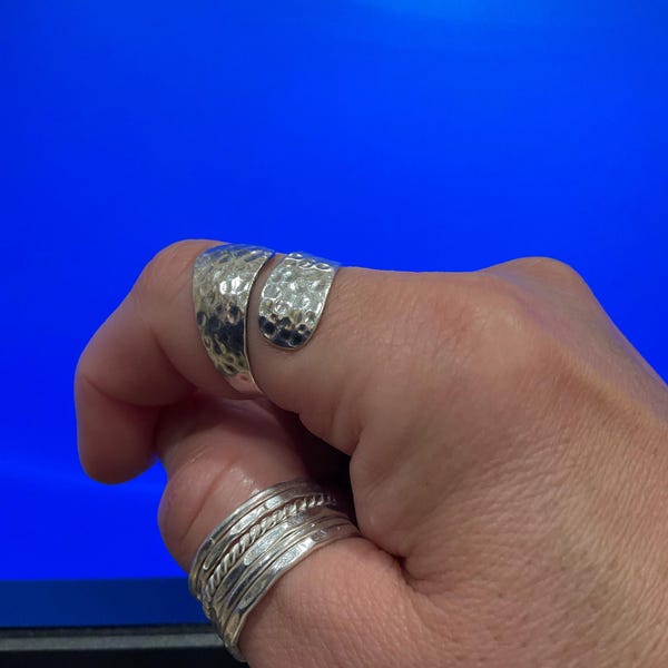 Coffin Ring, Labradorite Coffin Ring, Labradorite Silver Ring, 925 ...