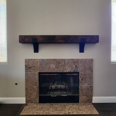 Heavy Iron Mantel Bracket SOLD INDIVIDUALLY Industrial - Etsy