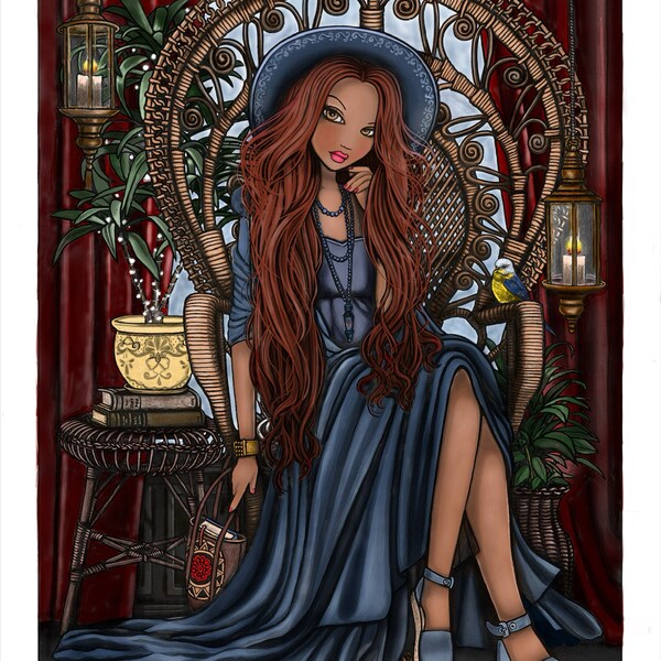 Charmed Line Art Digital Download Coloring Page Myka Jelina Art Gothic ...