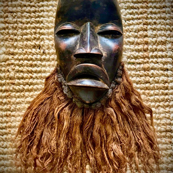 African Mask Wall Art Handmade Home Décor Lion of Ghana Masks for Wall ...