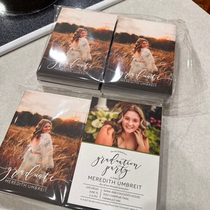 Group Graduation Party Invitation Group Grad Party Grad Announcement ...