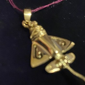 Quimbaya Flyer Ancient Aircraft Pin 24k Gold Plated Golden - Etsy