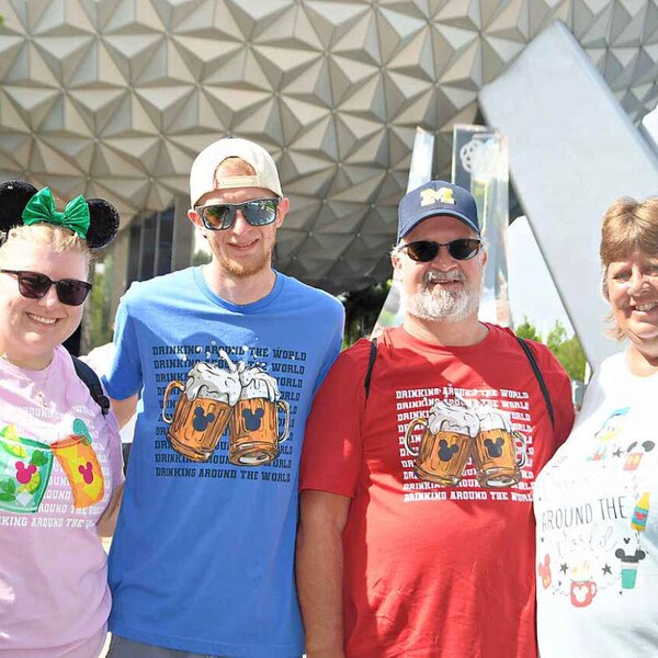 Disney Couple Group Epcot Shirts,drinking Around the World Shirt ...
