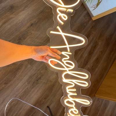 Custom Neon Sign Color Changing With Remote,rgb Dimmable LED Neon Light ...