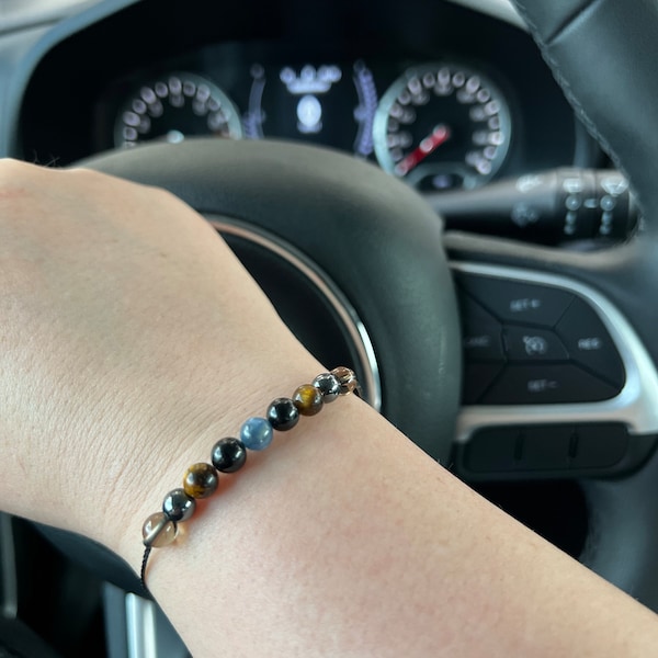Empath Protection | Kyanite + Black Tourmaline + Tiger Eye + Hematite ...